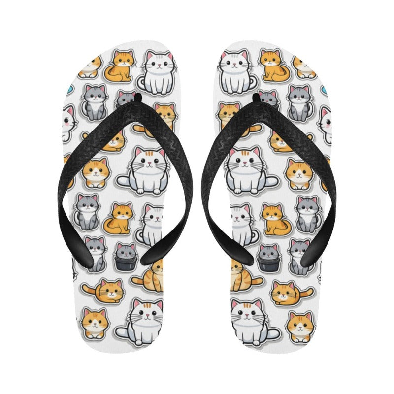 Cat Themed Flip Flops – Cute Cats Store