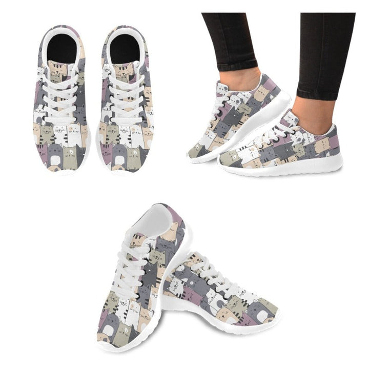 Cat Printed Shoes – Cute Cats Store